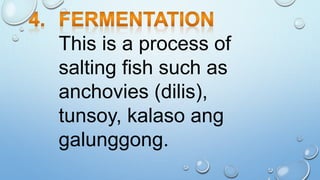 Methods of salting | PPTX