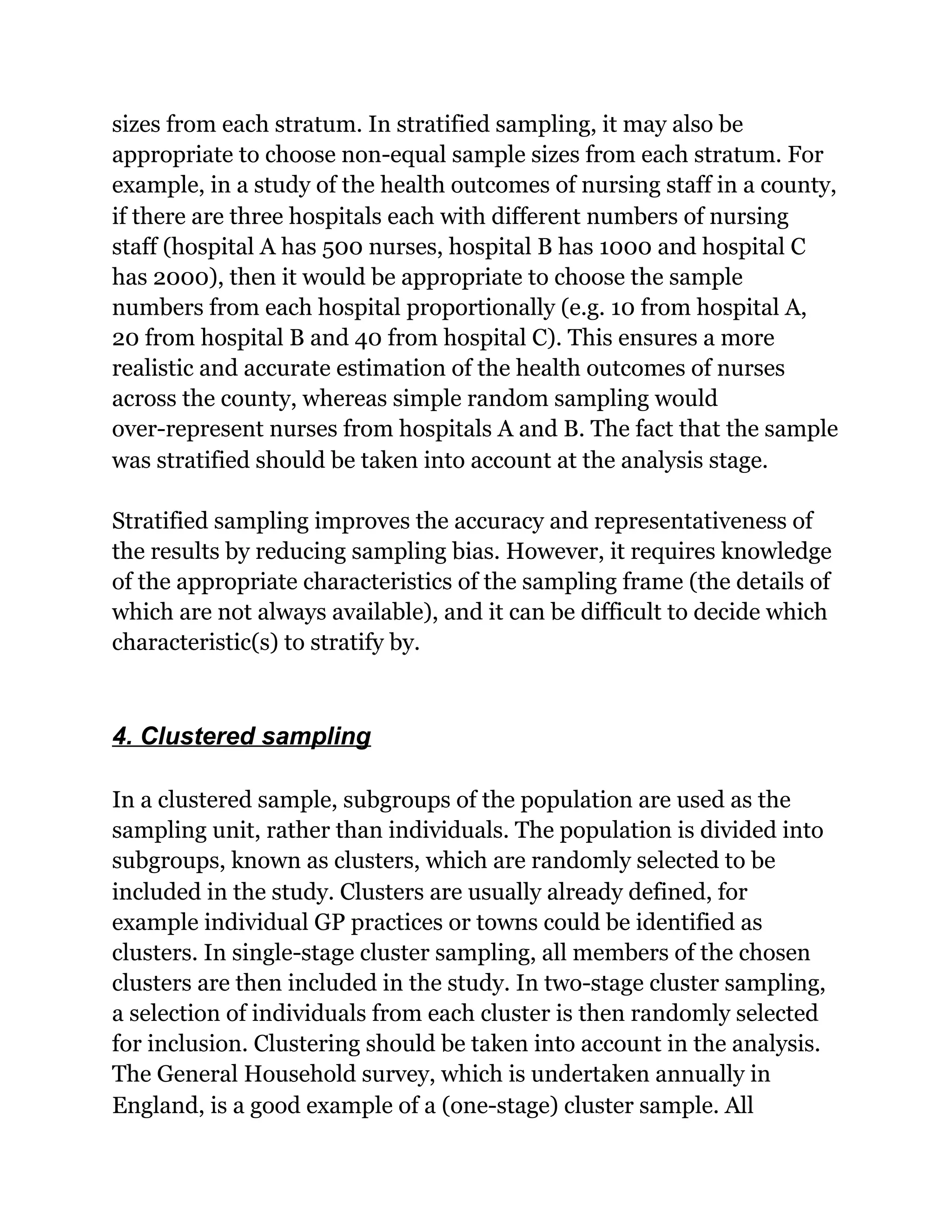 Methods of sampling for Research Paper | Dehradun, Uttrakhand | PDF