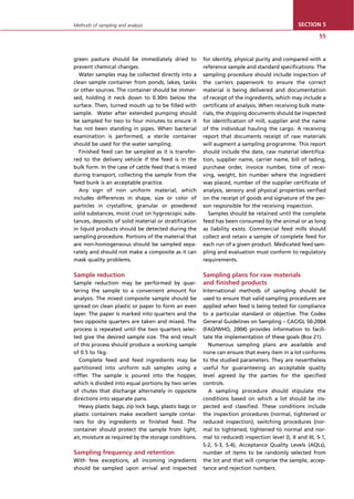 Methods of sampling and analysis | PDF
