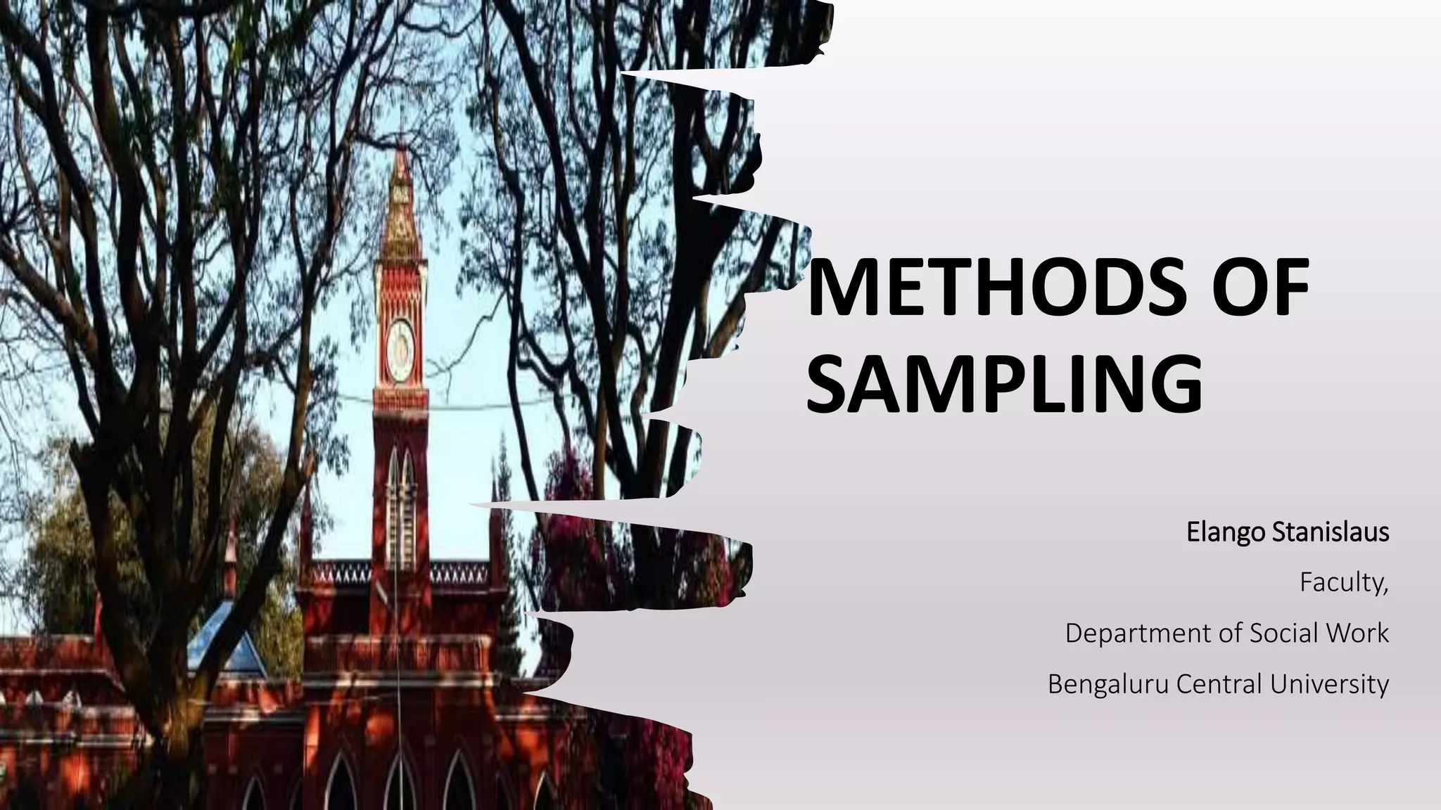 Types Of Sampling Sampling Methods With Examples