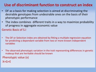 Methods of selection | PPTX