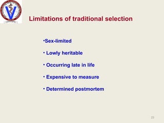 methods of selection animal genetics.pptx