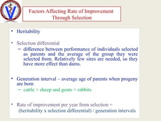 methods of selection genetics population.pptx