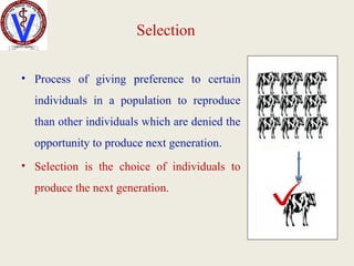 methods of selection genetics population.pptx