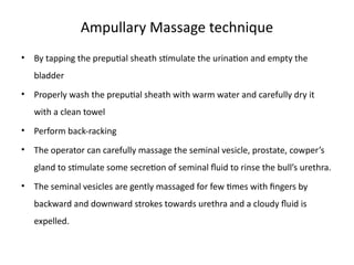 Methods_of_semen_collection, preparation techniques | PPTX