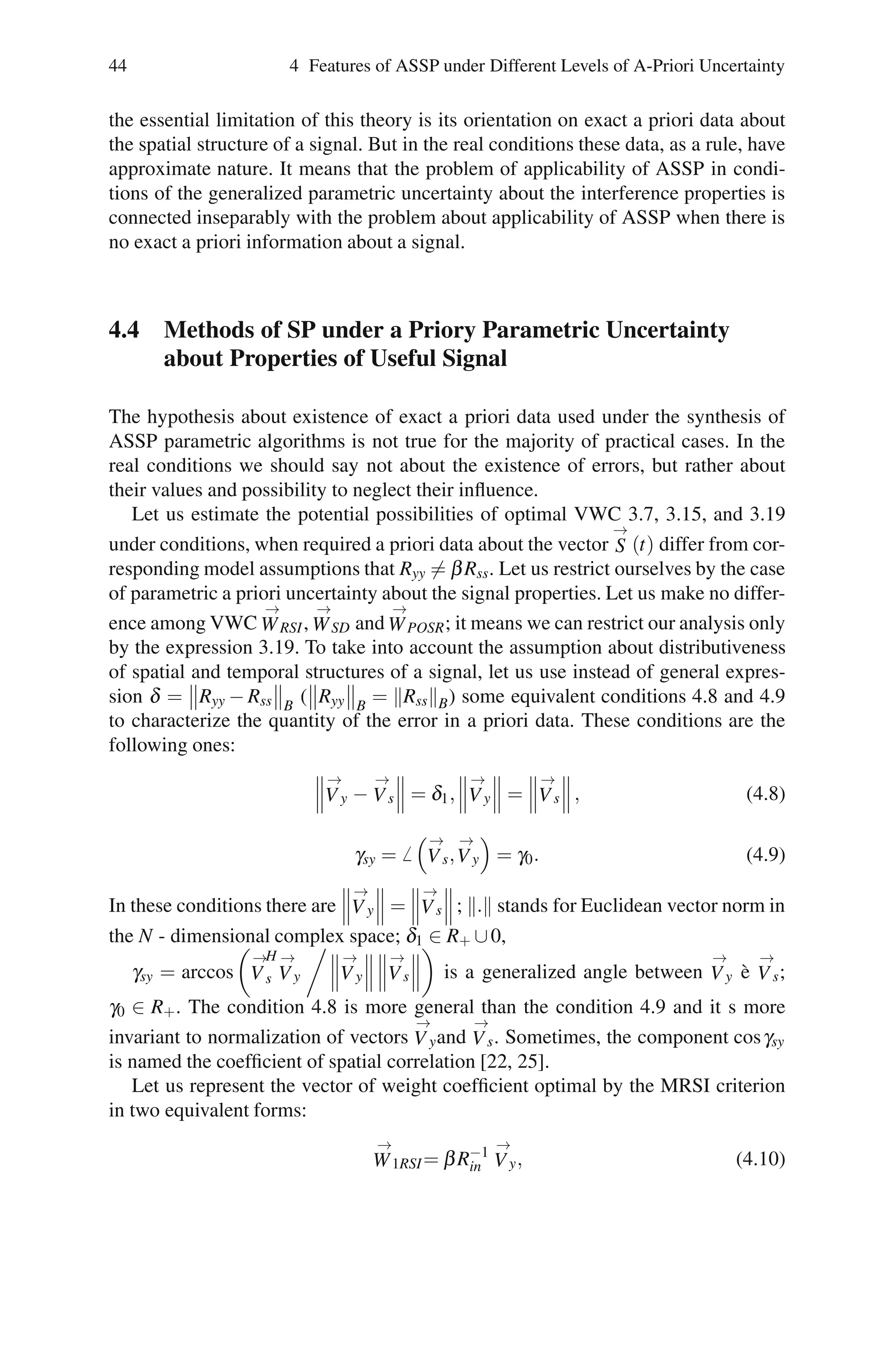 Methods of signal processing for adaptive antenna arrays | PDF