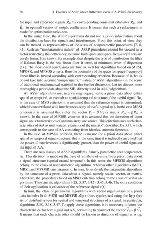 Methods of signal processing for adaptive antenna arrays | PDF