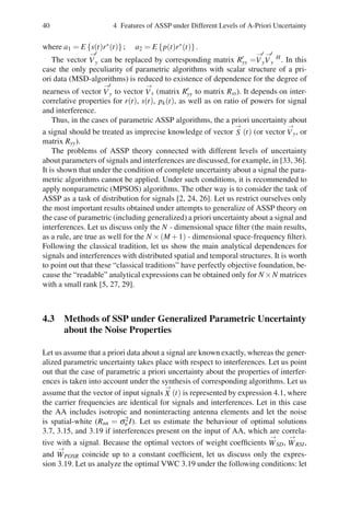 Methods of signal processing for adaptive antenna arrays | PDF