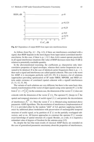 Methods of signal processing for adaptive antenna arrays | PDF