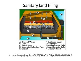 Methods of solid waste management | PPTX