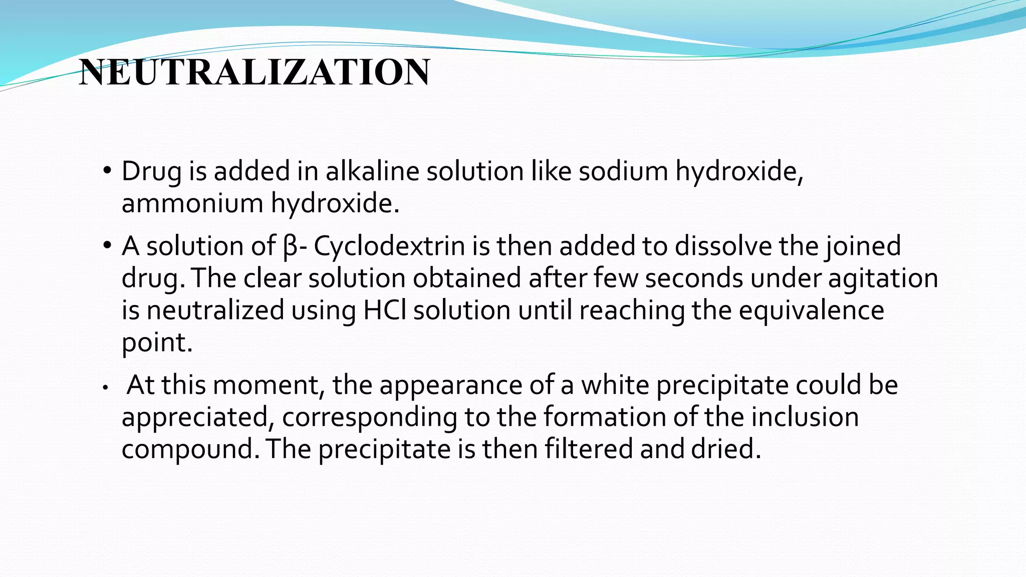 Methods of solubility enhancements | PPTX