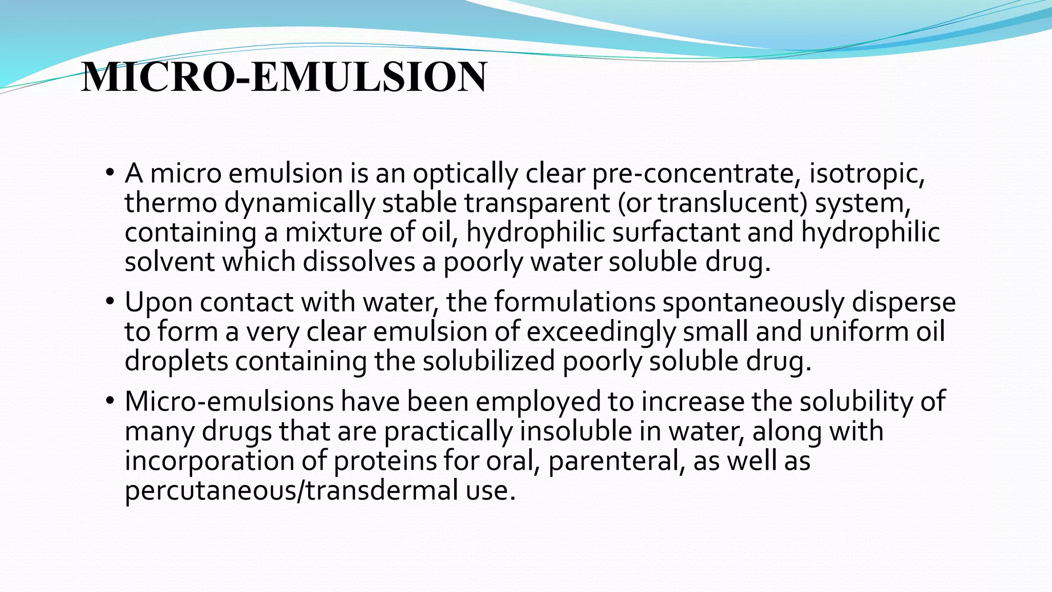 Methods of solubility enhancements | PPTX