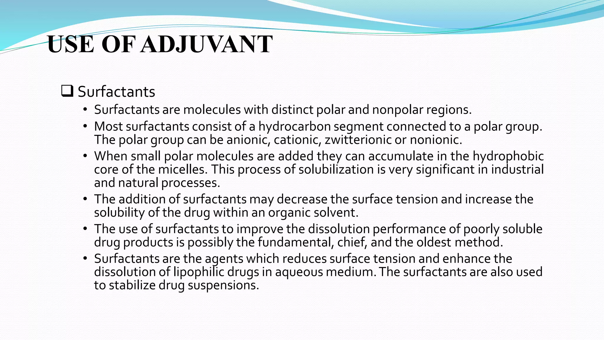 Methods of solubility enhancements | PPTX