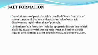 Methods of solubility enhancements | PPTX