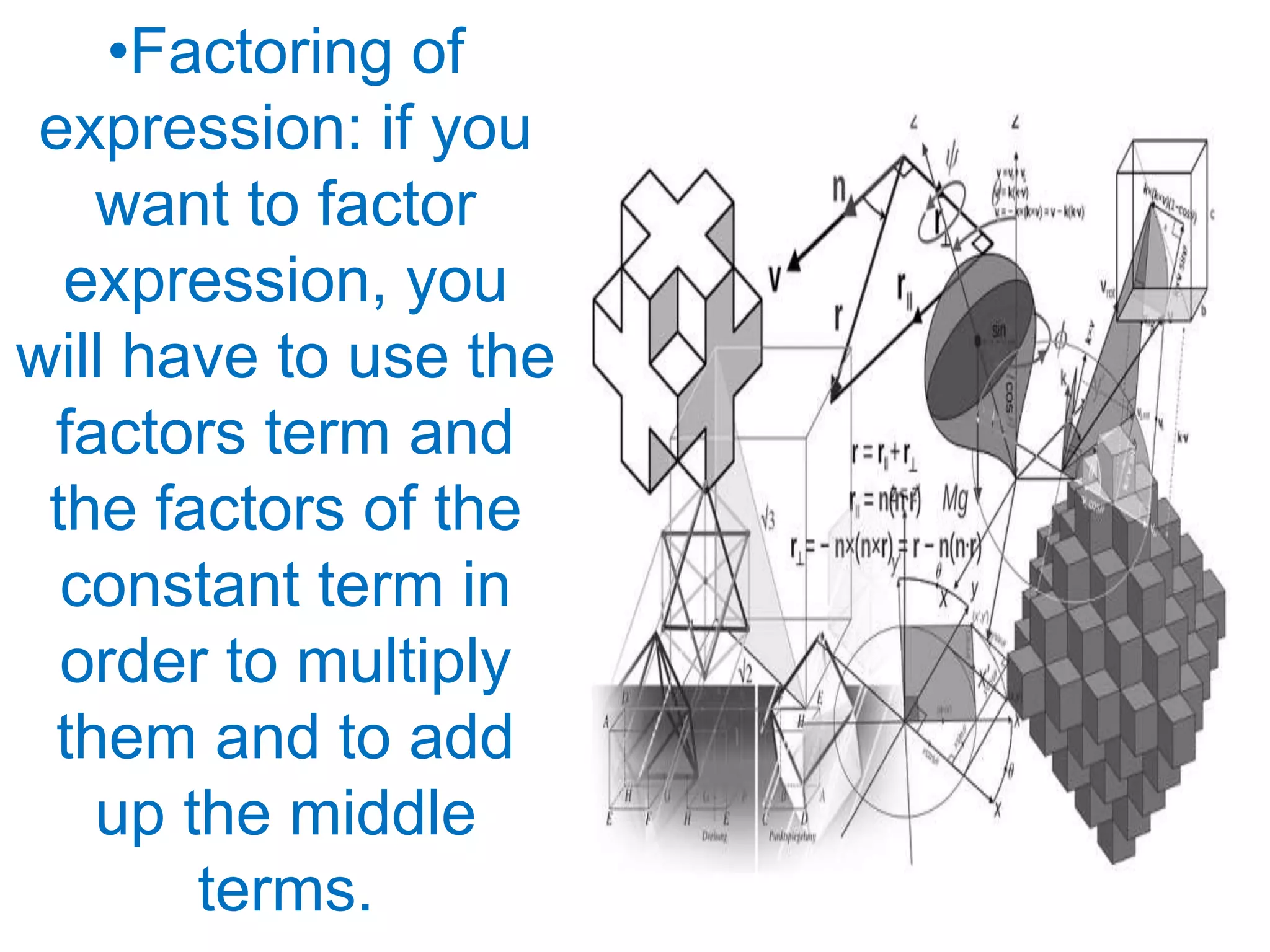 Methods of Solving Quadratic Equations | PPSX