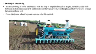 Methods of sowing.pptx Methods of sowing.pptx