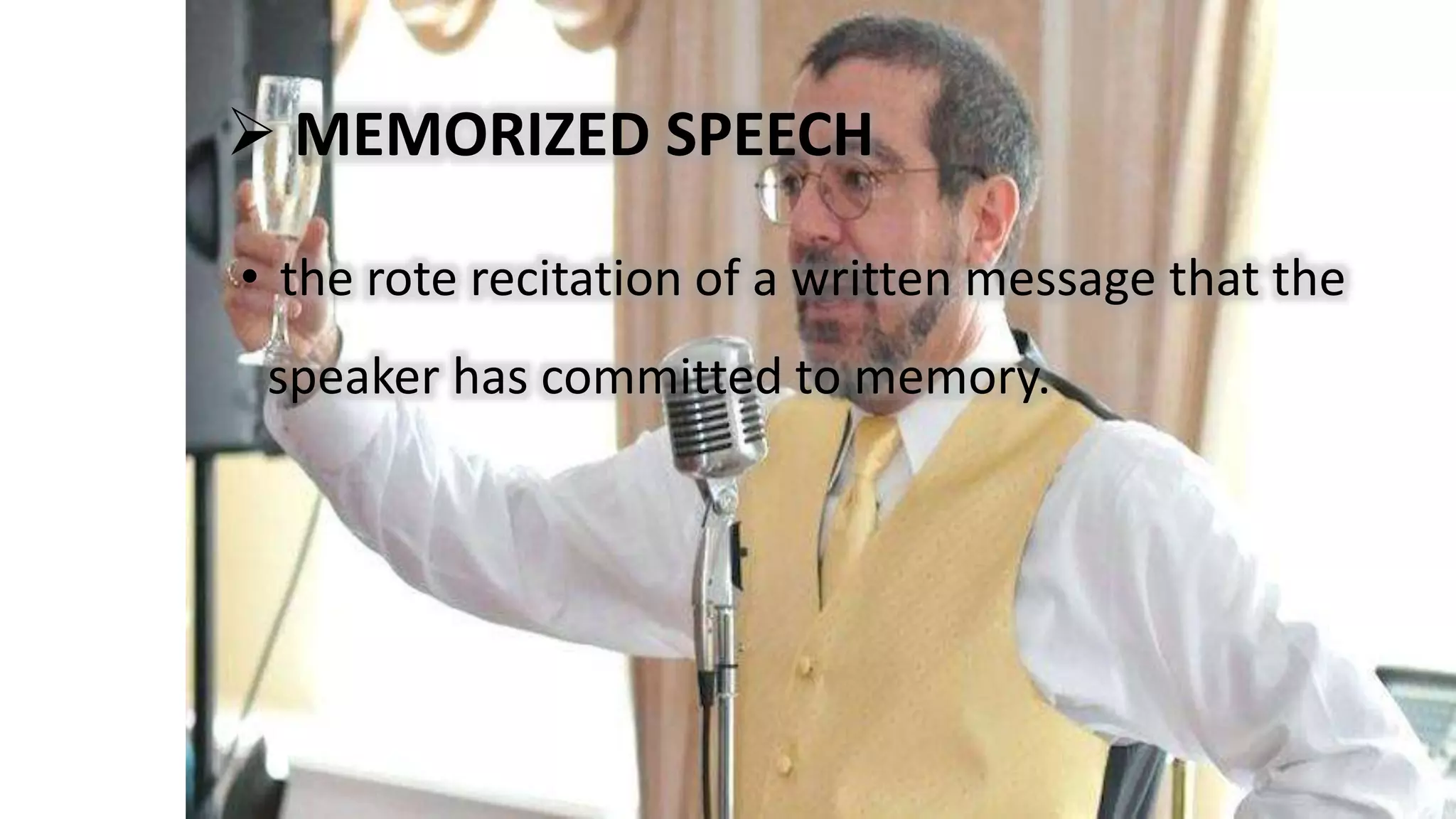 Methods of speech delivery | PPTX