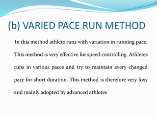 Methods of speed training | PPTX