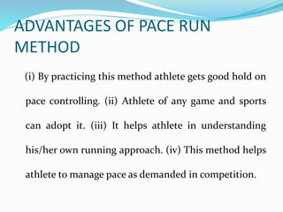 Methods of speed training | PPTX