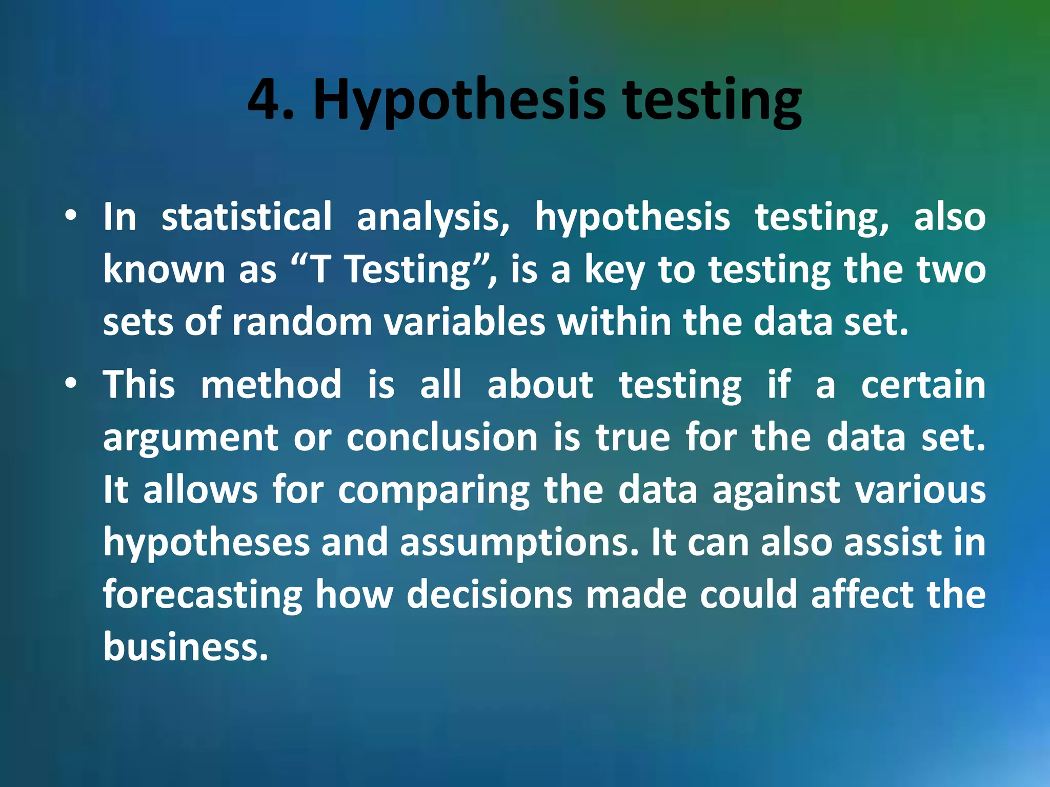 Methods of Statistical Analysis & Interpretation of Data..pptx
