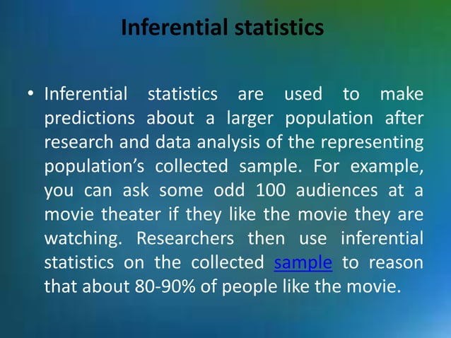 Methods of Statistical Analysis & Interpretation of Data..pptx