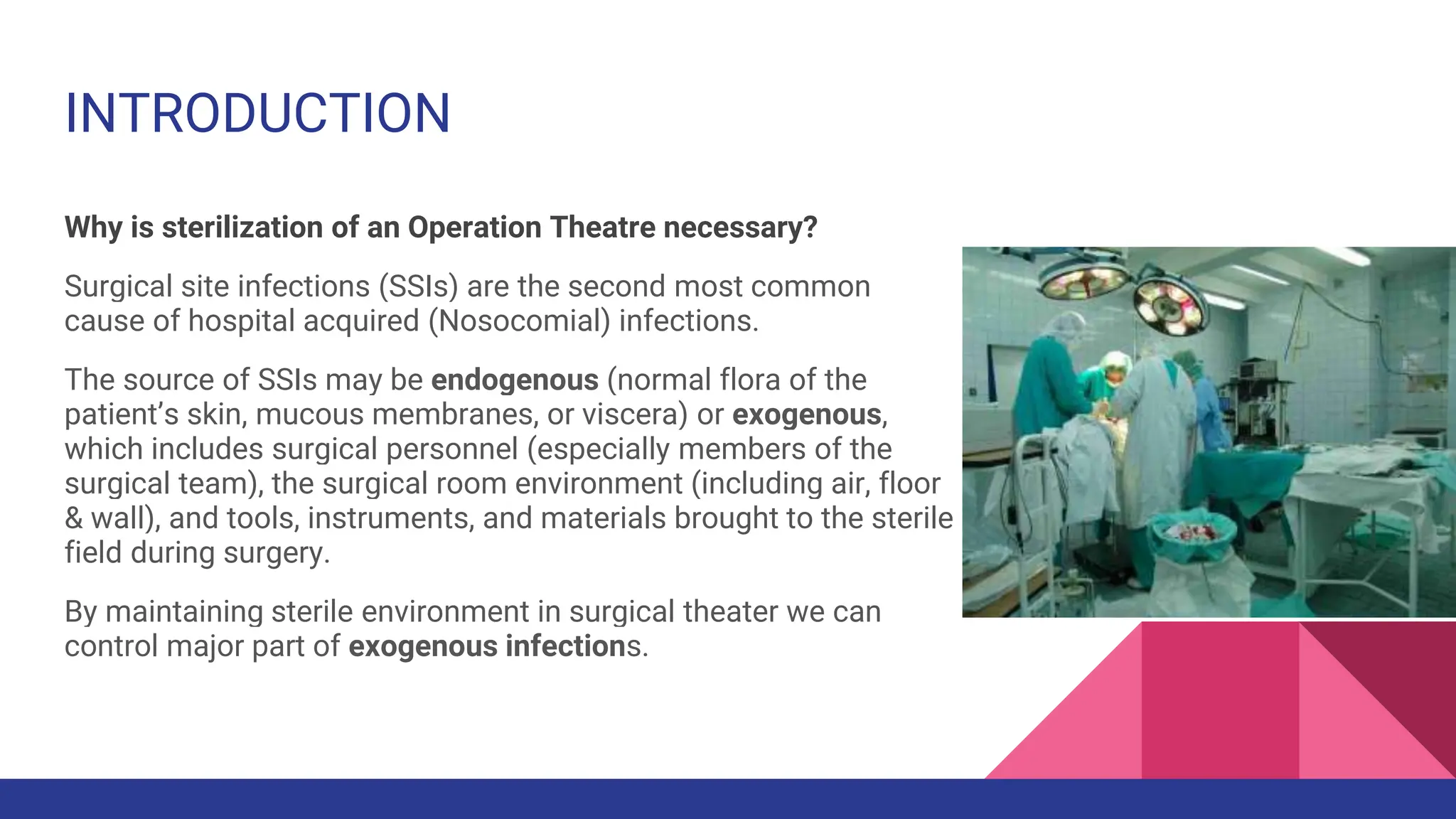 METHODS OF STERILIZATION OF OPERATION THEATRE.pptx