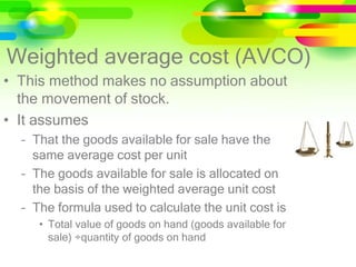 Methods of stock valuation | PPTX