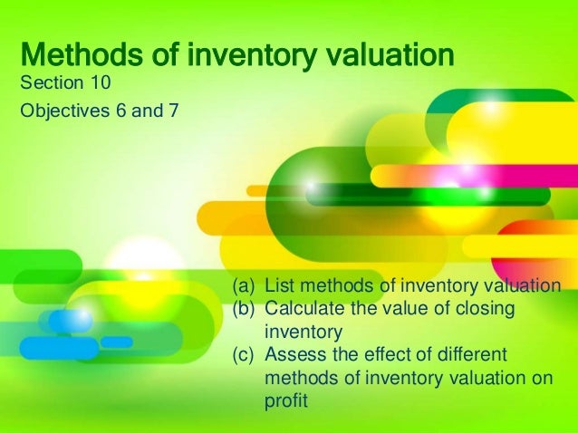 Methods Of Stock Valuation methods-of-stock-valuation