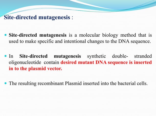 Methods of strain development by mutation and isolation methods | PPT
