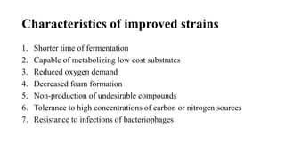 Methods of strain improvement | PDF