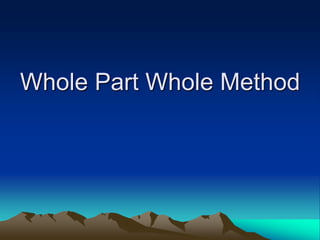 Methods of teaching | PPTX