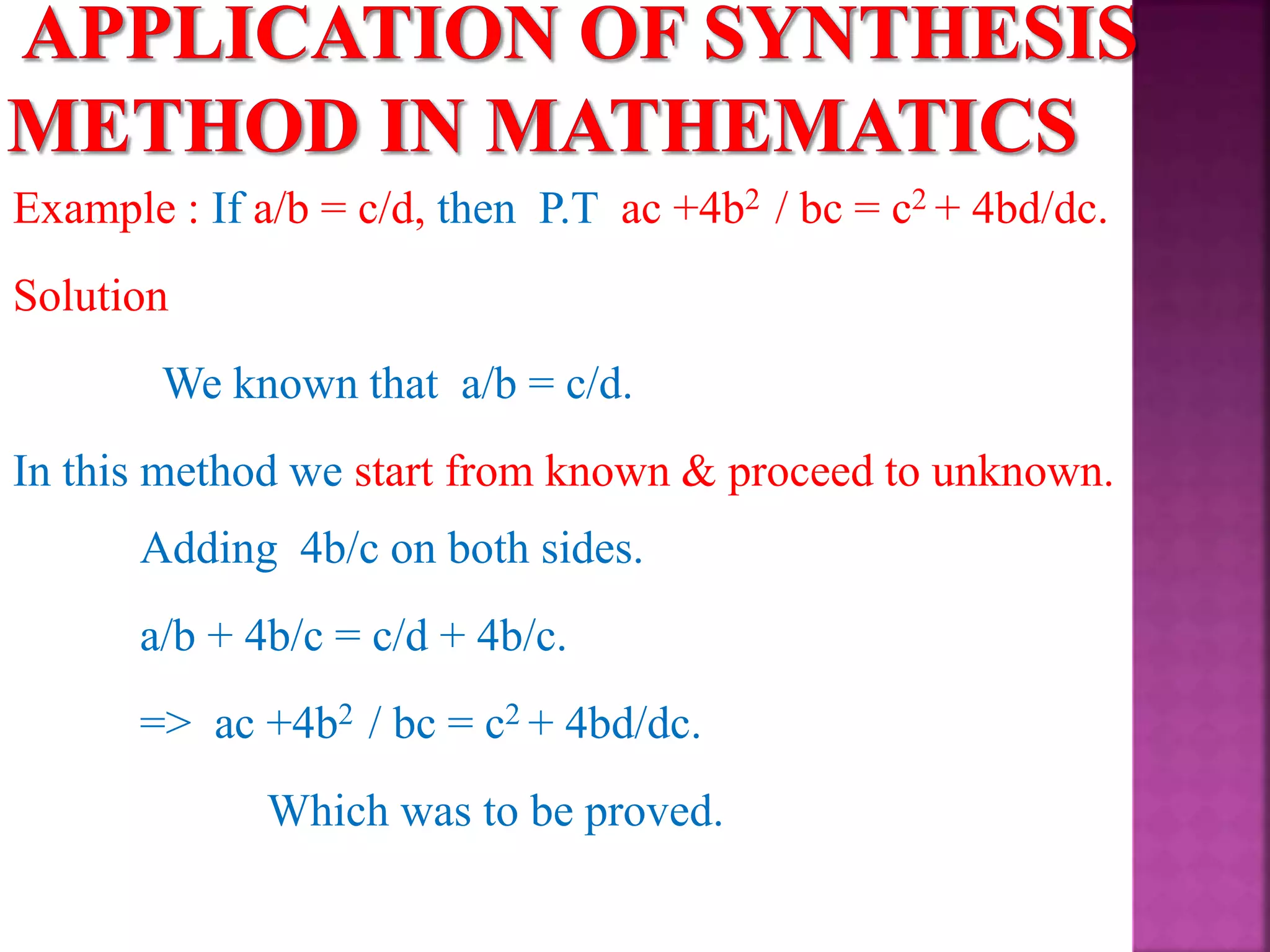 Methods of teaching mathematics | PPTX