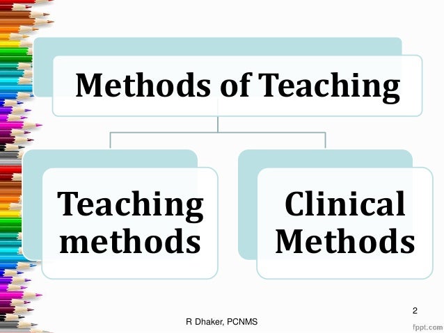 Methods of teaching...ppt