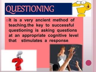 Methods of teaching | PPTX
