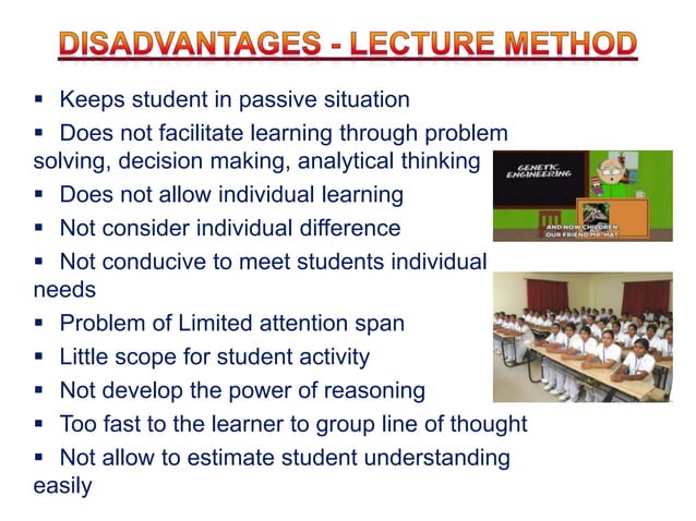 Methods of teaching- Introduction, Lecture Method and Demonstration ...
