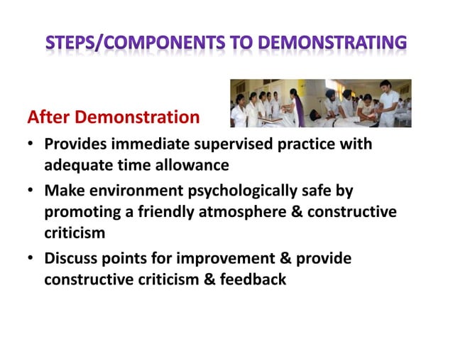 Methods Of Teaching Introduction Lecture Method And Demonstration Method Pptx Educational