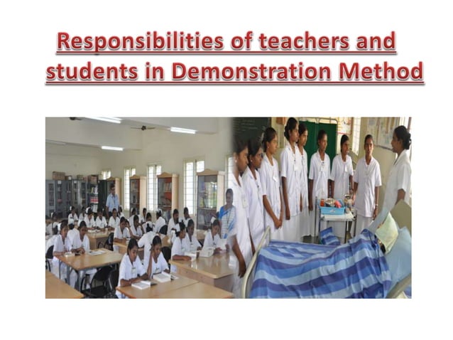 Methods Of Teaching Introduction Lecture Method And Demonstration Method
