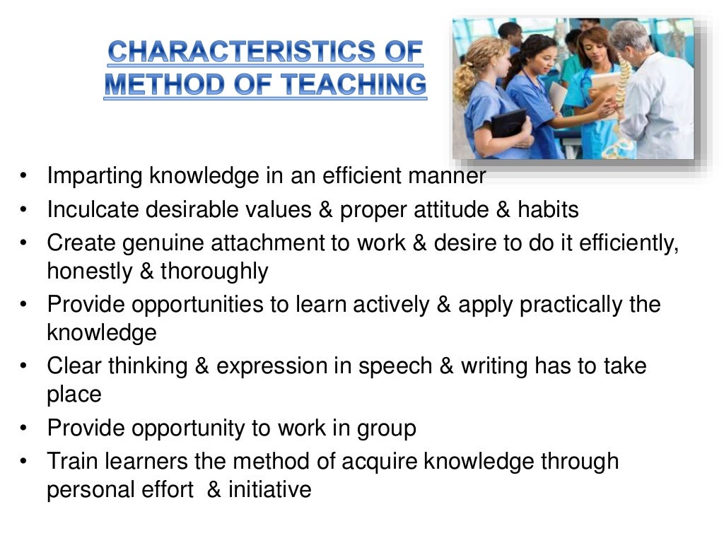 Methods Of Teaching Introduction Lecture Method And Demonstration M