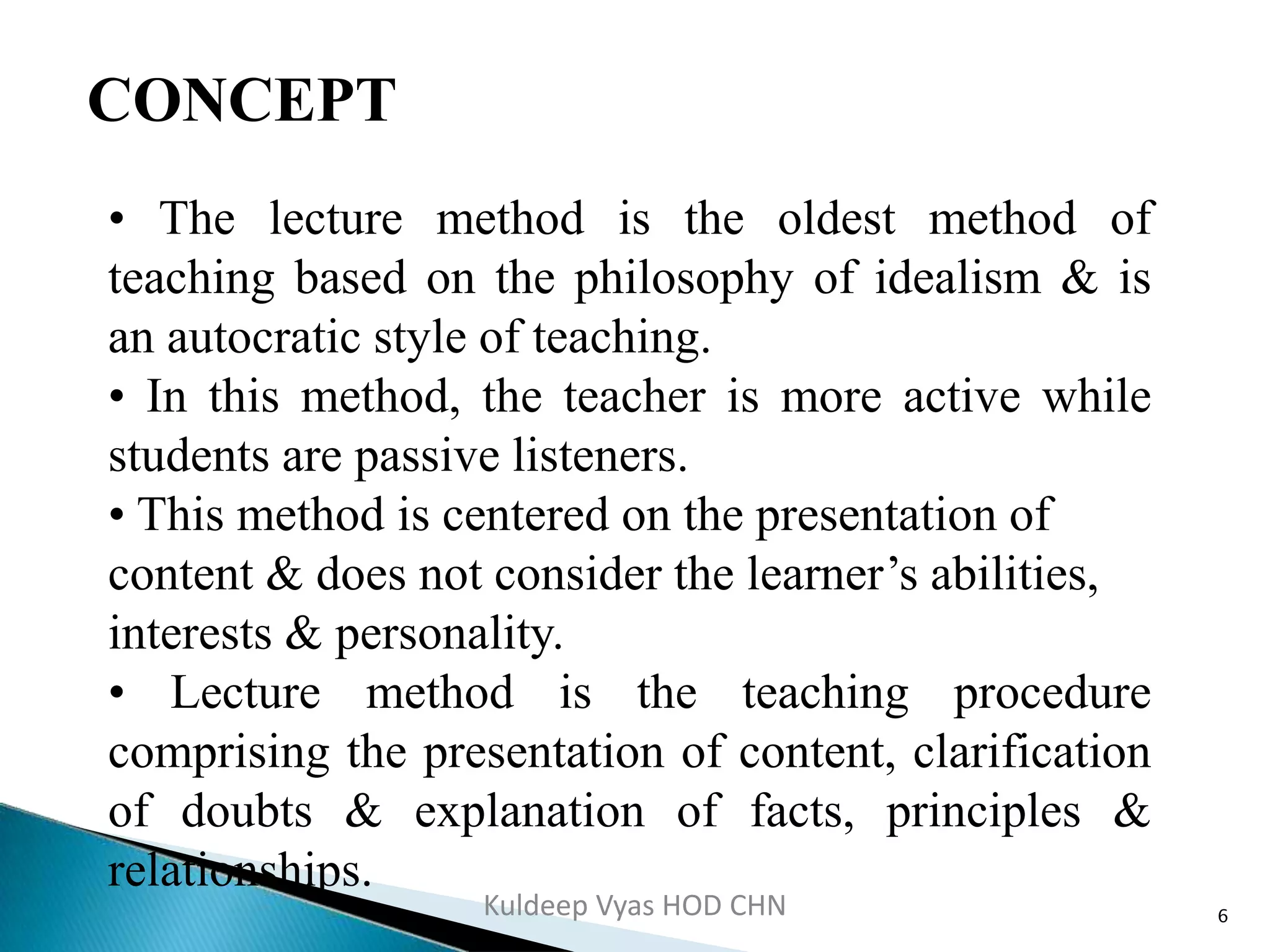 Methods of Teaching | PPTX