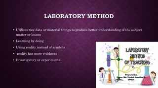 Methods of teaching | PPTX | Homework and Study | Education