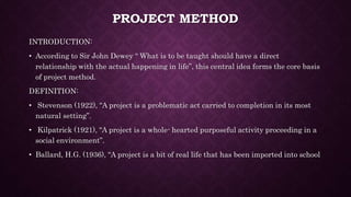 Methods of teaching | PPTX | Homework and Study | Education