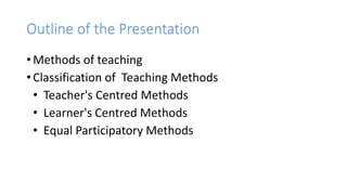 Methods of Teaching | PPTX