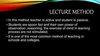 Methods of teaching | PPTX