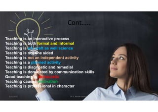 Methods of teaching | PDF