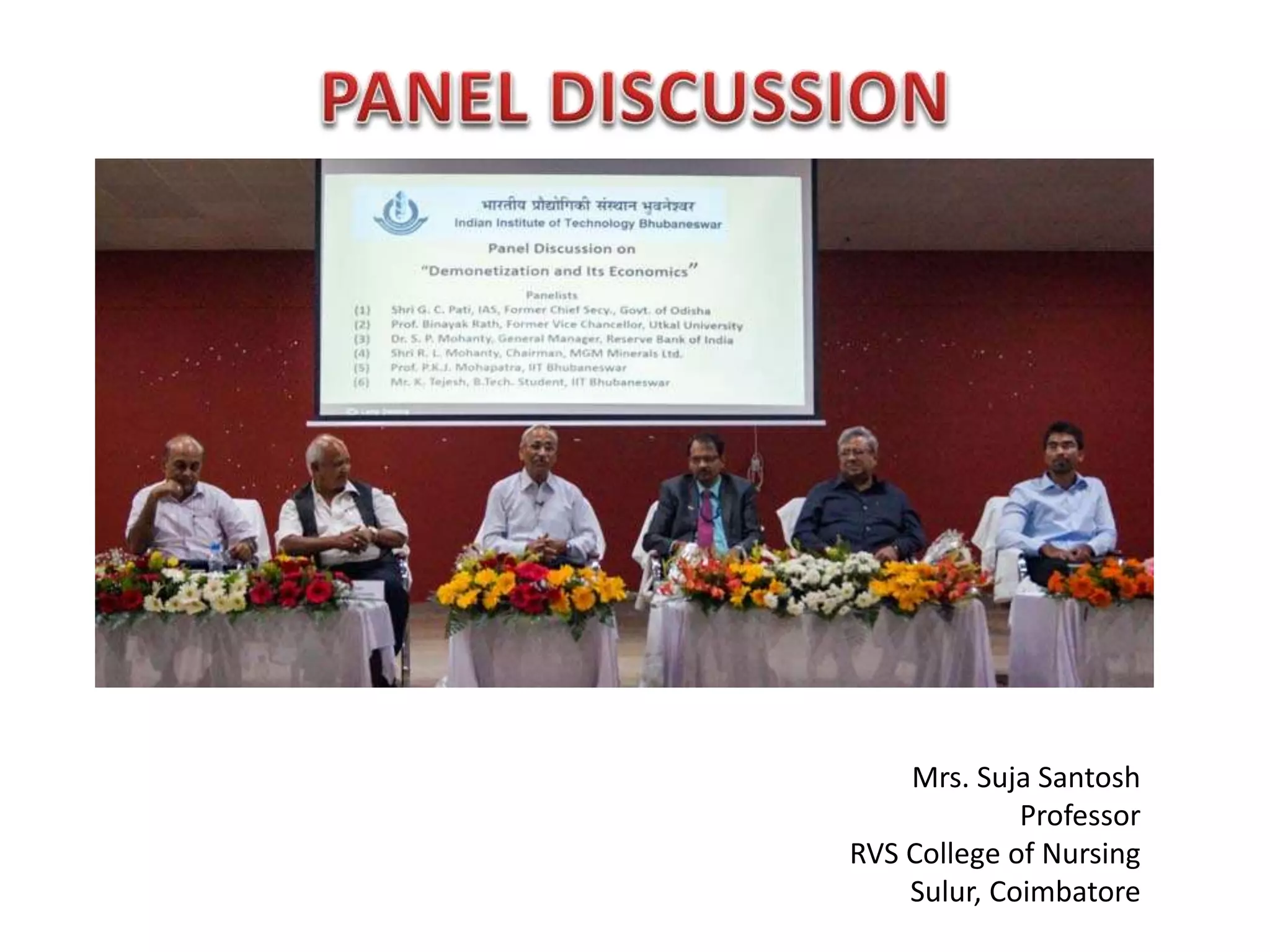 Benefits of Panel Discussion and Workshop for Teaching Profession | PPT