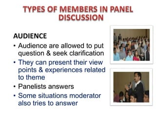 Methods of Teaching- Panel discussion and Workshop | PPTX