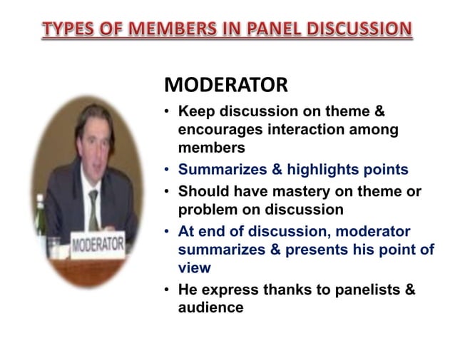 Methods of Teaching- Panel discussion and Workshop | PPTX