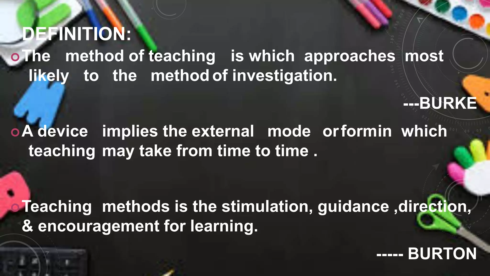 Methods Of Teaching Part 1 Introductiondefinitions Lecturedemonstration And Group Discussion