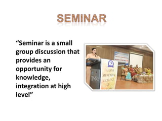 Methods of Teaching- Seminar and Symposium | PPTX