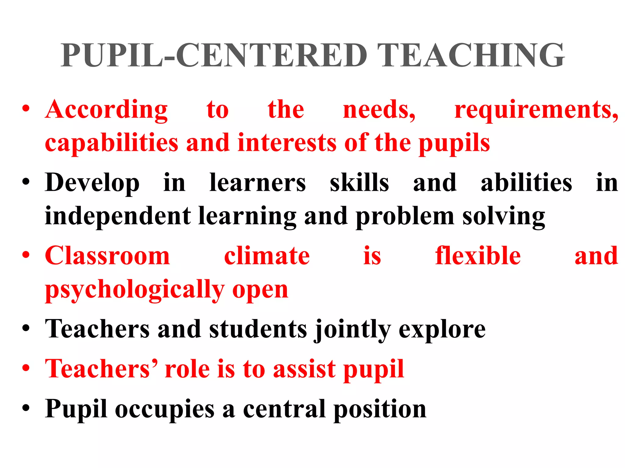 Methods of teaching biological science | PPTX